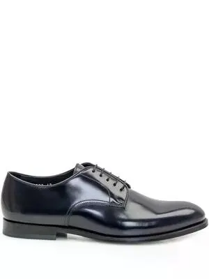 DOUCAL'S Spazzolato Leather Derby Shoes