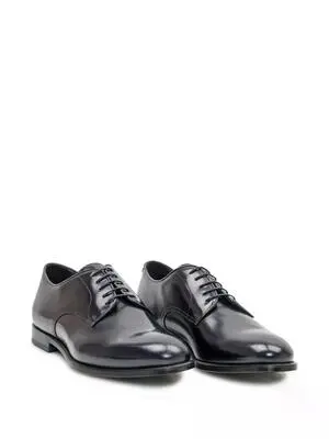 DOUCAL'S Spazzolato Leather Derby Shoes