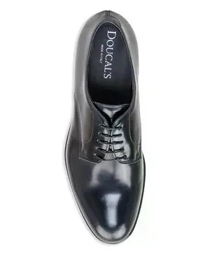 DOUCAL'S Spazzolato Leather Derby Shoes