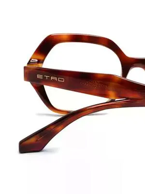 Etro Octagon Frame Glasses