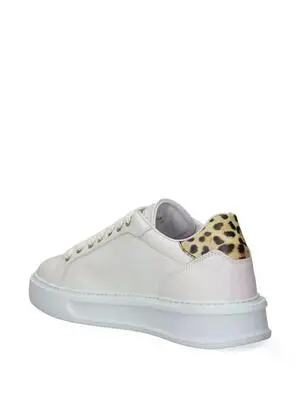 Roberto Cavalli Leather Sneakers - Neutrals