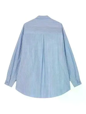 STUDIO TOMBOY Striped Button-down Shirt
