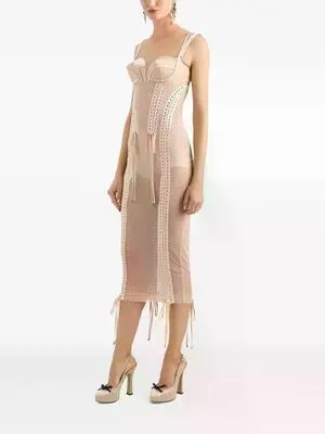 Dolce & Gabbana Bustier Midi Dress