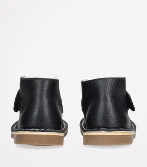 PAPOUELLI Leather Billi Boots - Navy