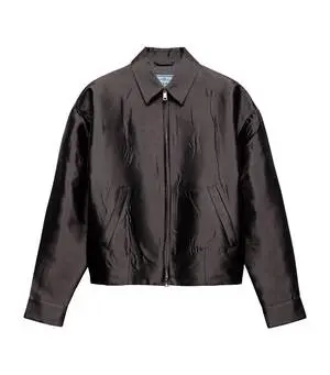 Prada Silk-wool Jacket