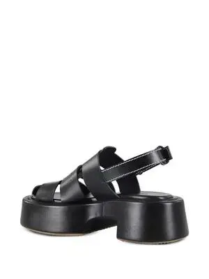 JW Anderson Leather Platform Pumps