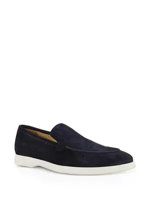 Tagliatore Simon Suede Loafers - Blue