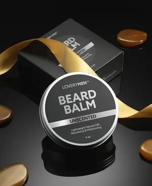 LOVERY Loverymen Unscented Beard Balm 4 Oz