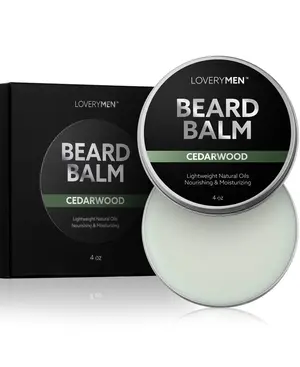 LOVERY Cedarwood Beard Balm - No Color