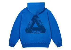 PALACE Polartec Lazer Zip Hood - Palatial Blue