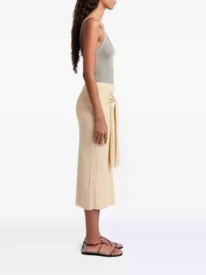 Proenza Schouler White Label Phelan Midi Dress - Neutrals