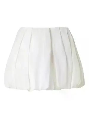 Pinko Pleated Bubble Skirt - White