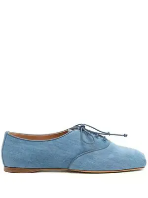 Gabriela Hearst Maya Oxford Shoes - Blue