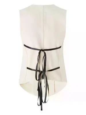 Pinko Tie-detailed Waistcoat