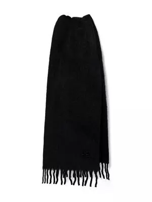 Ruslan Baginskiy Logo-embroidered Scarf - Black