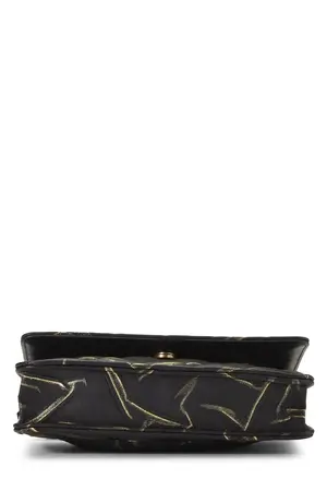 Chanel Calfskin Classic Quilted Wallet On Chain - Black