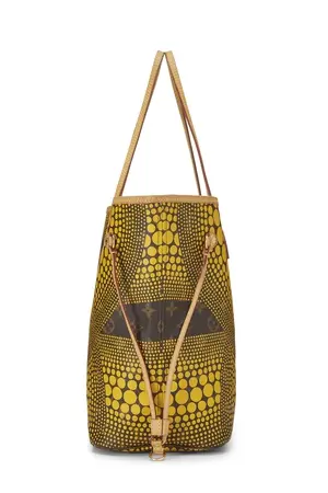 LOUIS VUITTON Yayoi Kusama X Monogram Dots Infinity Neverfull Tote - Yellow