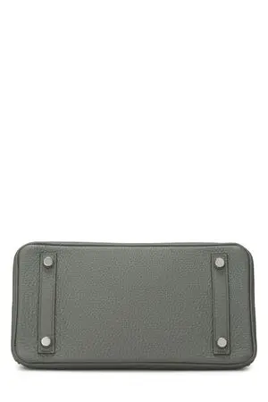 Hermès Vert Amande Togo Birkin 25 - Grey