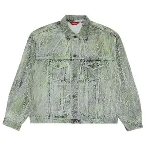 Supreme Crackle Denim Trucker Jacket