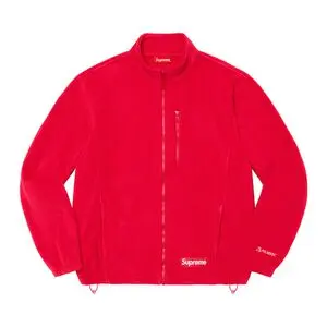 Supreme X Polartec Zip Jacket - Red