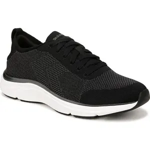 Dr. Scholl'S Plantar Fasciitis Leather Sneakers - Black