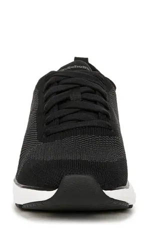 Dr. Scholl'S Plantar Fasciitis Leather Sneakers - Black