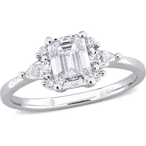 JULIANNA B. Moissanite And Ring - Sterling Silver