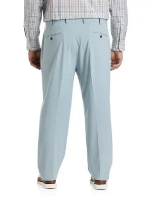 OAK HILL BY DXL Big & Tall Cross Hatch Suit Pants