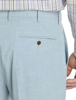 OAK HILL BY DXL Big & Tall Cross Hatch Suit Pants