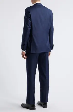HERITAGE GOLD Honey Way Regular Fit Super 150s Wool Suit