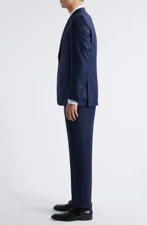 HERITAGE GOLD Honey Way Regular Fit Super 150s Wool Suit