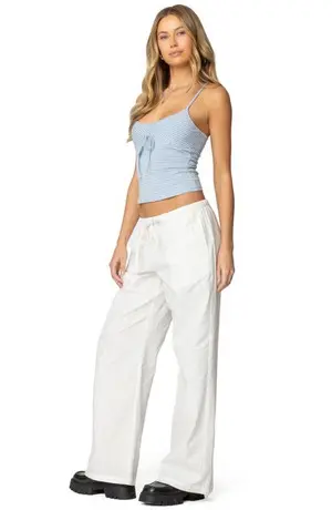 EDIKTED Tova Stripe Camisole - Light-blue