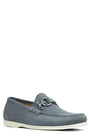 DONALD PLINER Augie Bit Loafer - Light Blue