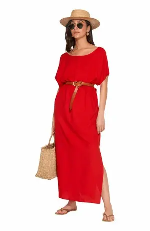 GOTTEX Talya Open Back Swim Cover Up Kaftan