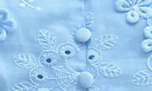 ALL IN FAVOR Floral Appliqué Puff Sleeve Minidress
