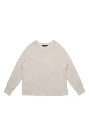 Deluc Déluc. Lorraine Crewneck Sweater - Light Grey Melange