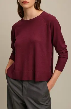 Deluc Déluc. Lorraine Crewneck Sweater - Wine