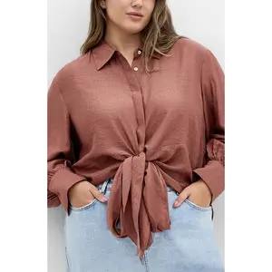 City Chic Longline Shirts For Women
