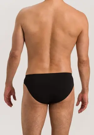 Hanro Cotton Sensation Cotton Brief - Black