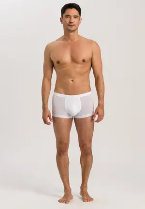 Hanro Cotton Sensation Cotton Boxer Brief - White