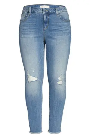 SLINK JEANS High-rise Ankle Jeans