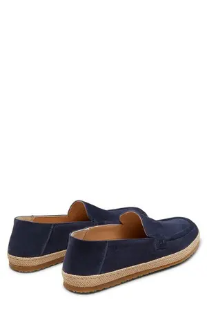 STUART WEITZMAN Bala Slip-on Loafer - Navy Blue