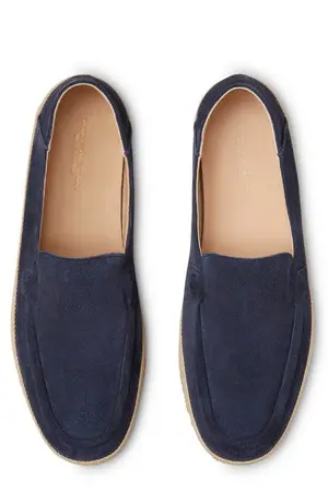 STUART WEITZMAN Bala Slip-on Loafer - Navy Blue