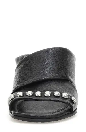 A.S.98 Merlin Studded Sandals - Black