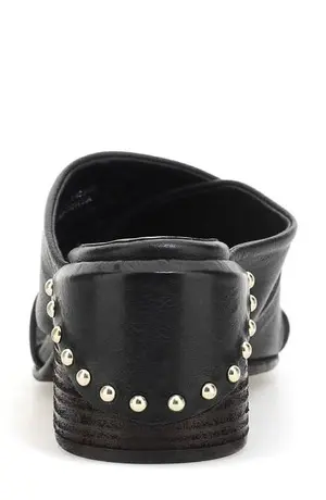 A.S.98 Merlin Studded Sandals - Black
