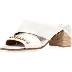 A.S.98 A.S.98 Merlin Studded Sandals Silver