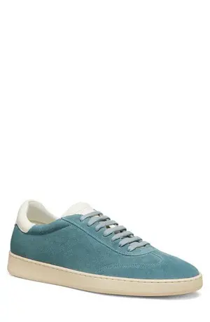 STUART WEITZMAN Banner Leather Sneakers - Blue/ White Bianco