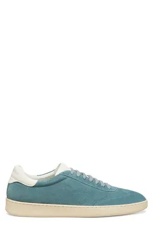 STUART WEITZMAN Banner Leather Sneakers - Blue/ White Bianco