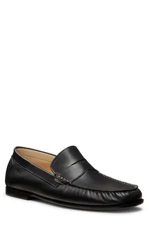 STUART WEITZMAN Brady Penny Loafer - Black