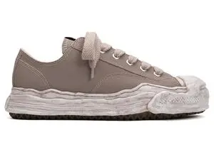 Mihara Yasuhiro Hank Og Sole Low Top Sneakers - Grey